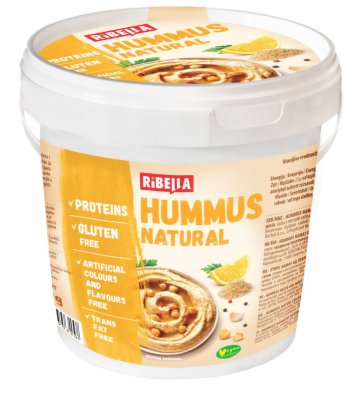 NAMAZ HUMMUS NATURAL RIBELLA 1KG