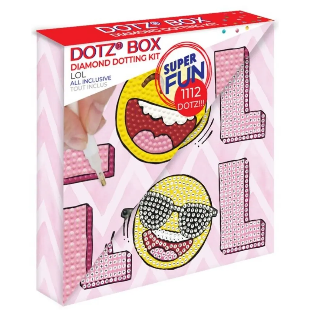 Diamond Dotz Dijamantski mozaik Lol Dotzies, 15x15cm