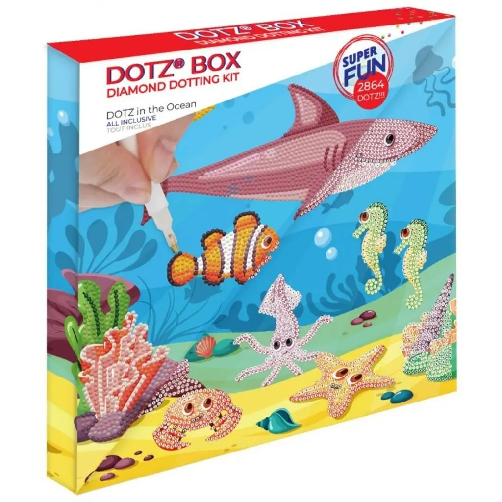 Diamond Dotz Dijamantski mozaik Ocean Dotzies, 28x28cm