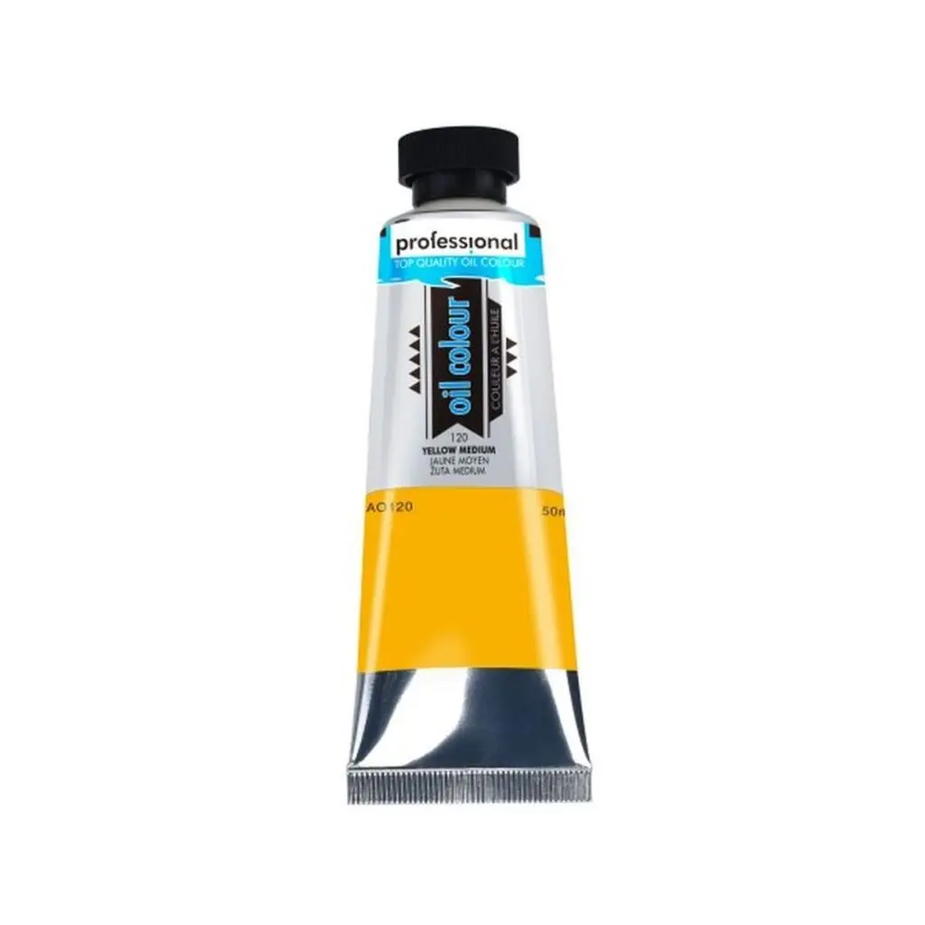 Professional Uljana boja yellow medium, 50ml