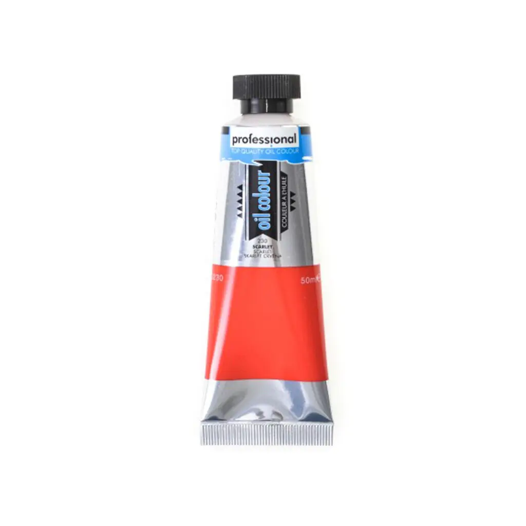 Professional Uljana boja scarlet, 50ml