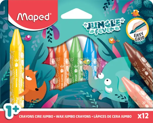 Voštane boјice Maped Jungle Fever, 12 komada
