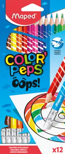Maped Set drvenih bojica Ooops, 12 komada