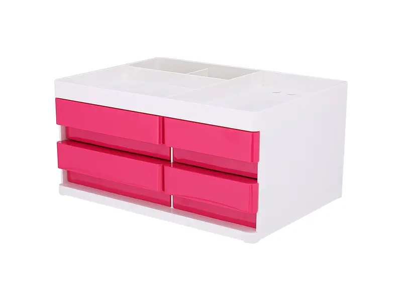 Deli Stoni organizer za dokumenta EZ25040, Belo- roze