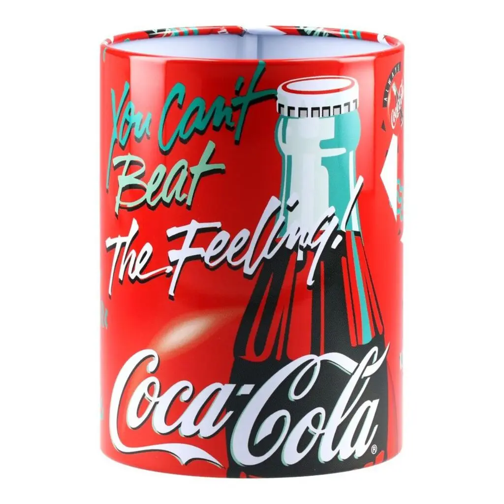 Čaša za olovke Coca Cola, 7x10cm, Crvena