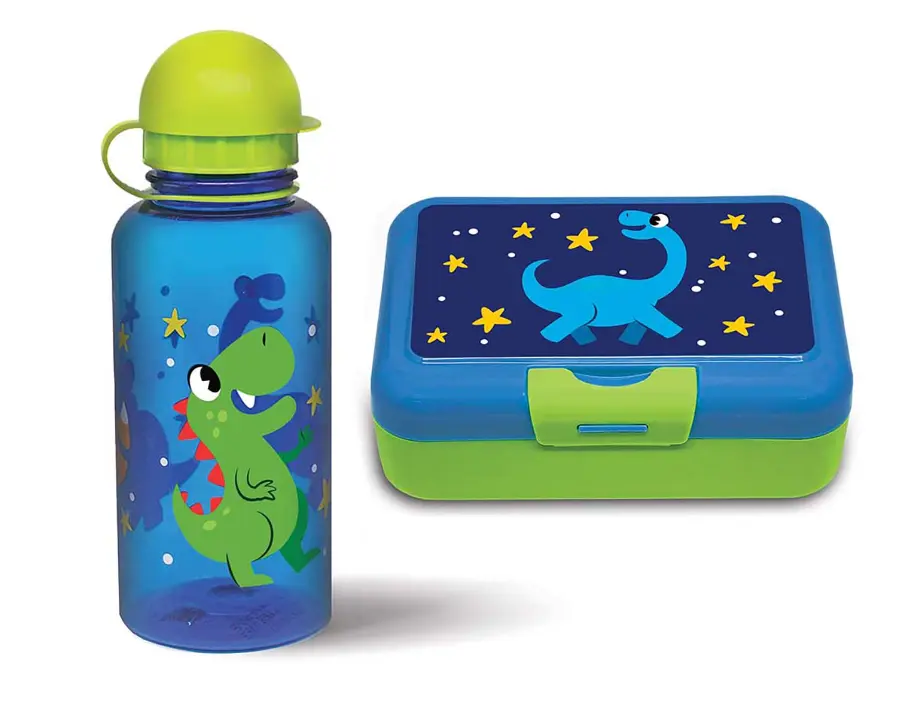 S-Cool Set za užinu Dino SC1593, Tamnoplavi