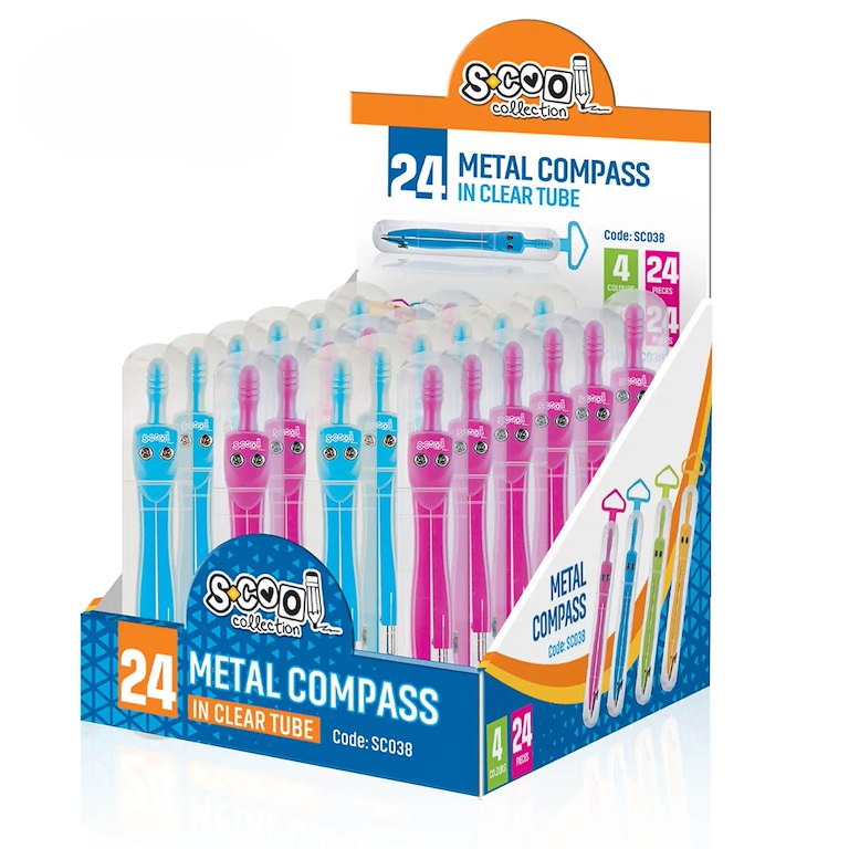 S-cool Šestar sc038, 24 komada