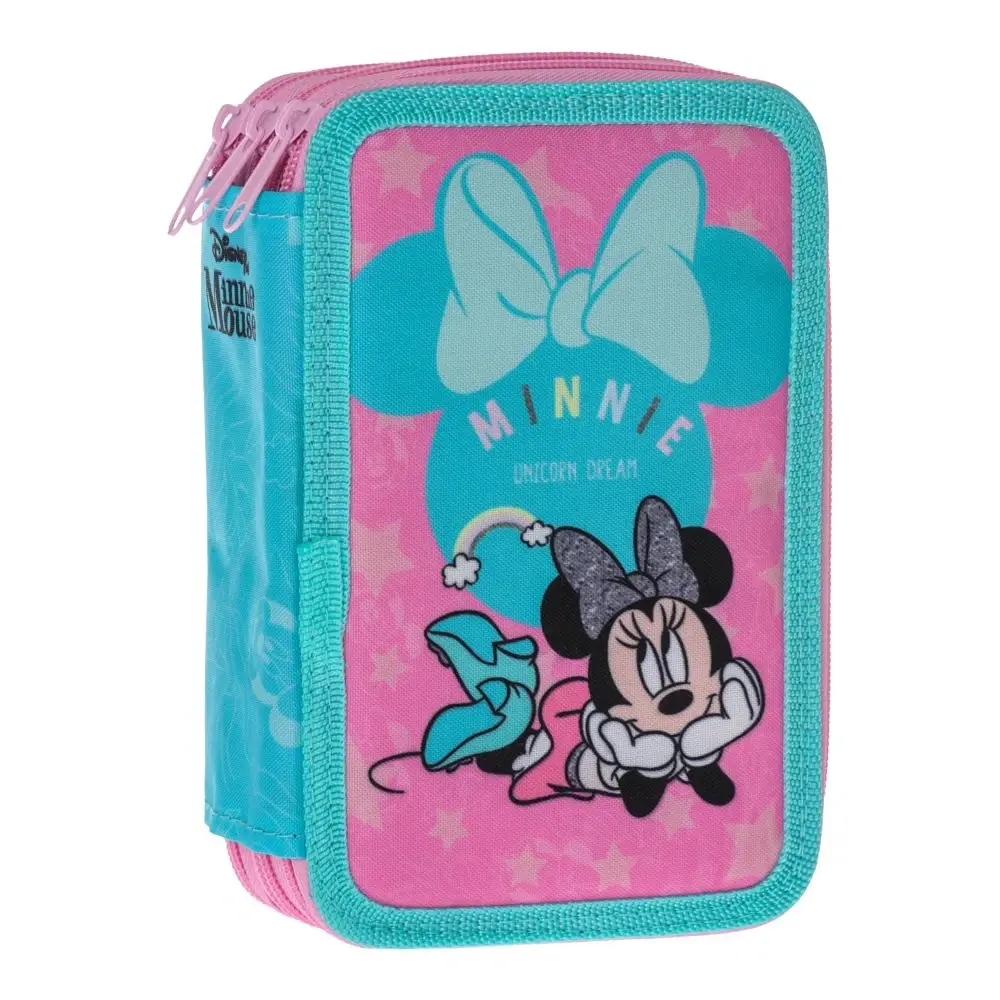 BEST BUY Pernica puna Triple Decker Minnie Mouse, 3 zipa, Unicorn dream, Roze
