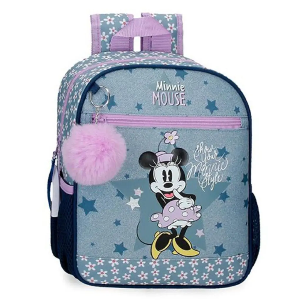 Disney Ranac za vrtić Minnie Style, Sivo-roze