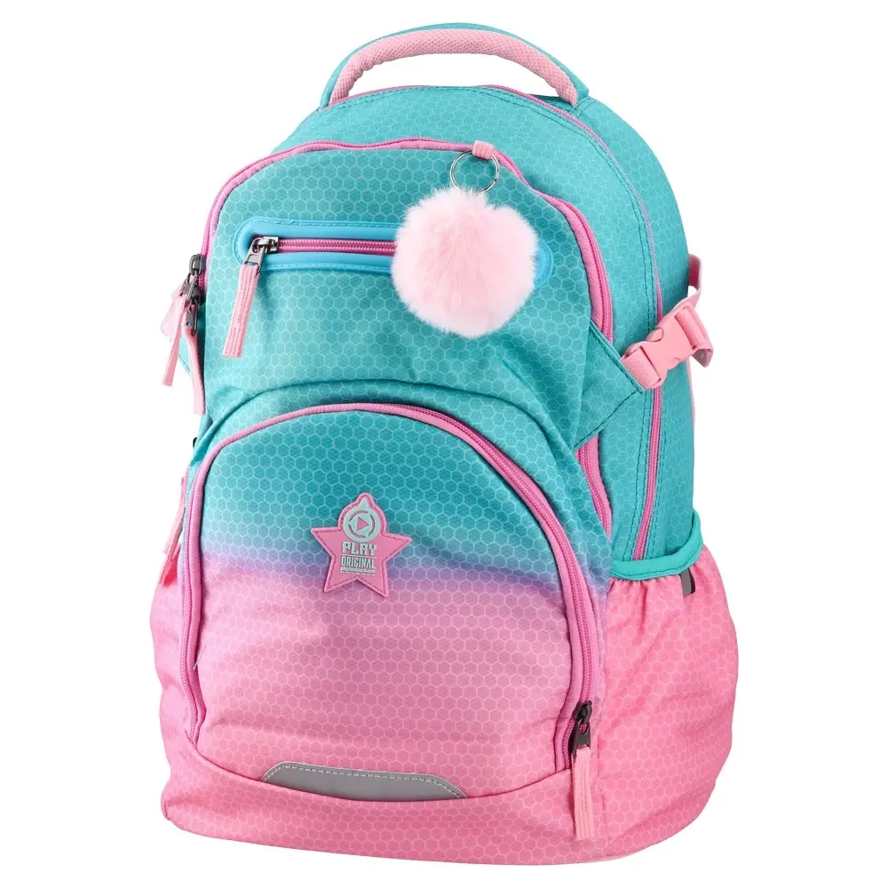Play Školski ranac za dečake Sunset Apollo 251, 41x31x21cm, Plavo - roze