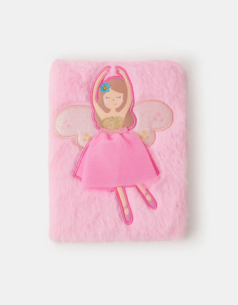 Monsoon Sveska za devojčice Fairy, A5, Roze