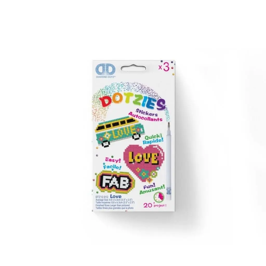 Diamond Dotz Set Dijamant stikera Love