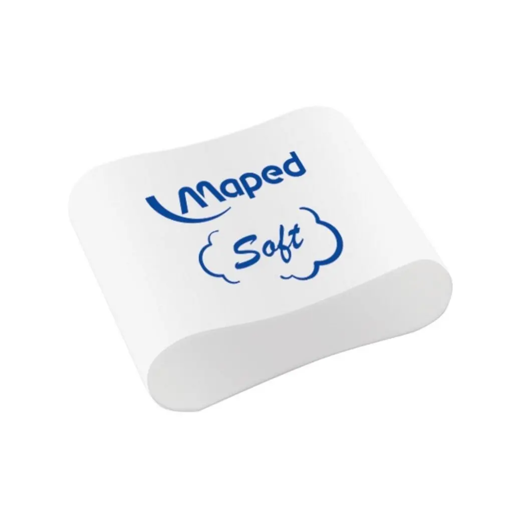 Maped Gumica Soft, Mala, Bela