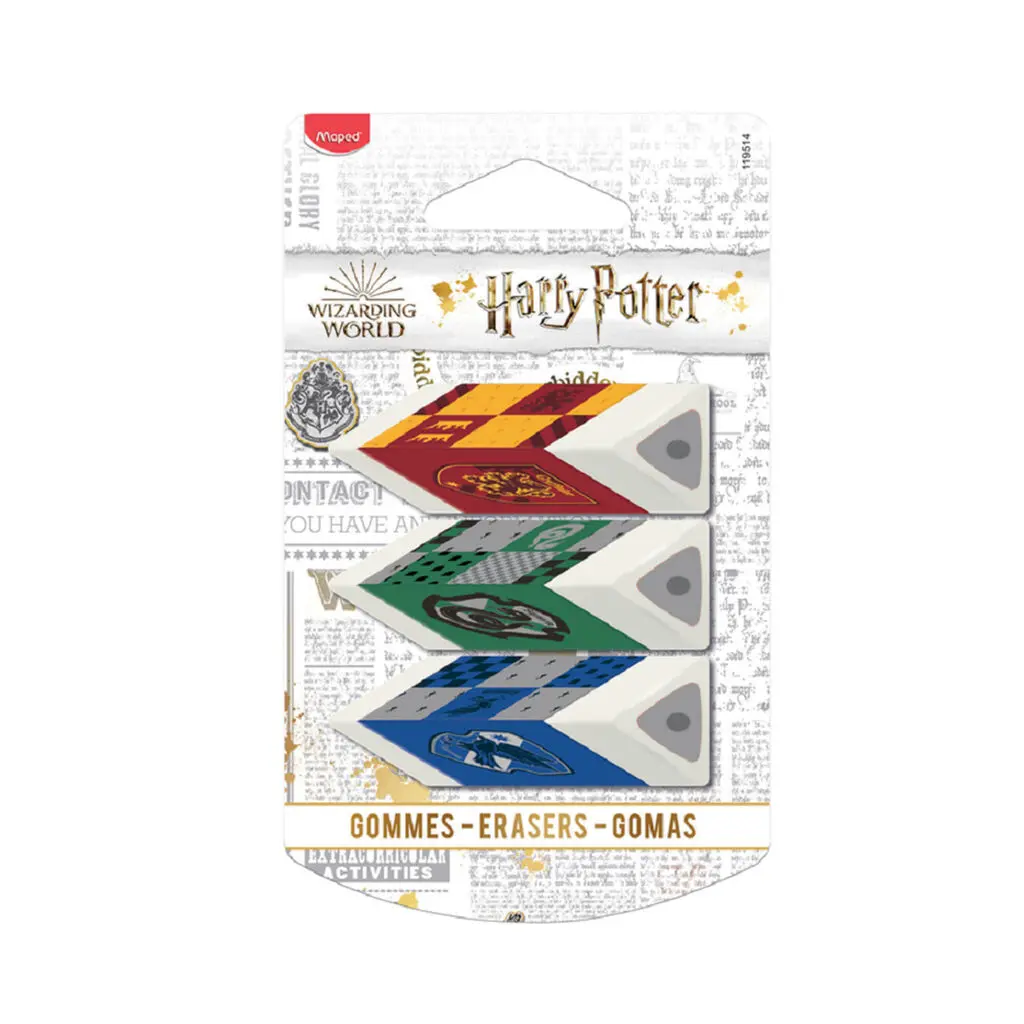 Maped Gumica Harry Potter, 3 komada