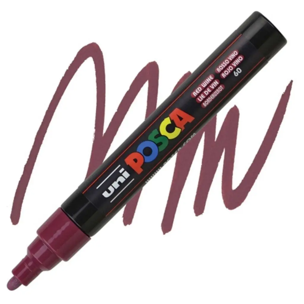 Posca Marker Uni PC-5m, 60, Bordo