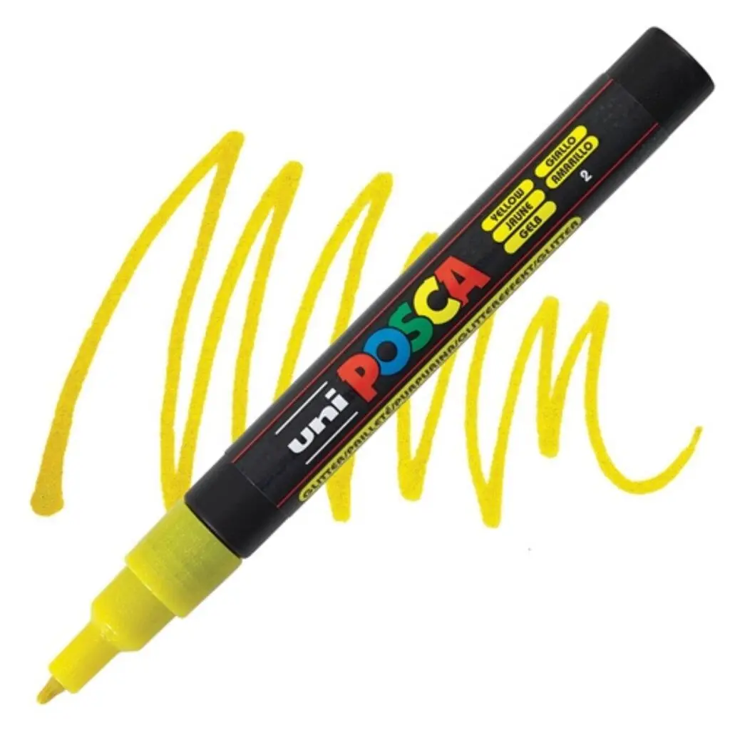 Posca Marker Uni PC-3ML, Žuti