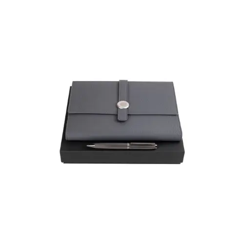 Hugo Bos Set folder HDM004H i hemijska olovka HSV0904D