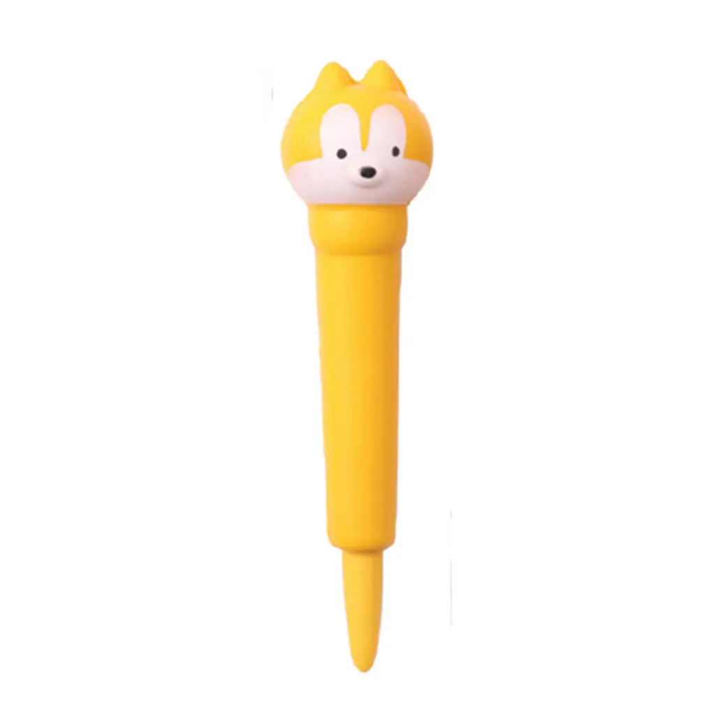 Hemijska olovka Squishy Veverica, Žuta