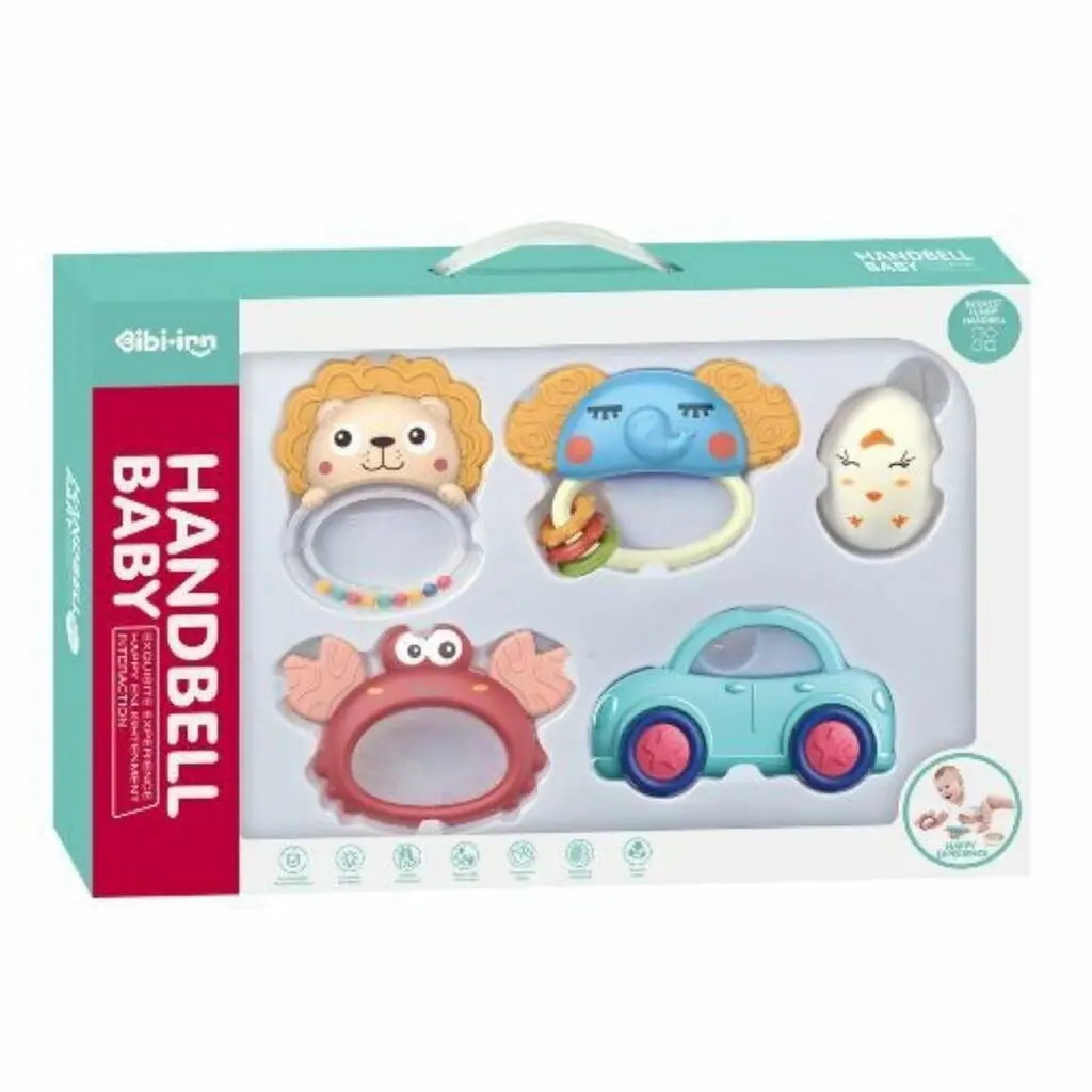 Set zvečki, 5 komada