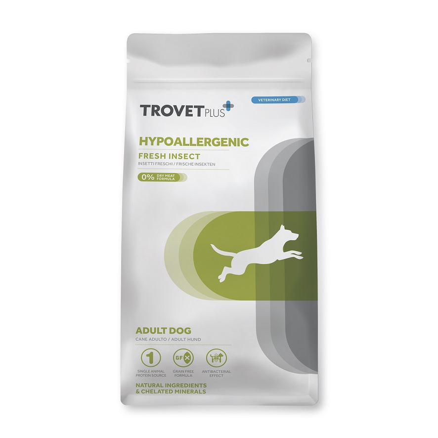 Trovet Plus Hypoallergenic insect dog