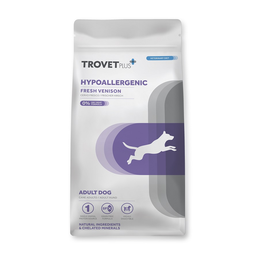 Trovet Plus Hypoallergenic venison dog
