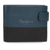 Kožni novčanik za muškarce Pepe Jeans Dual blue 78333