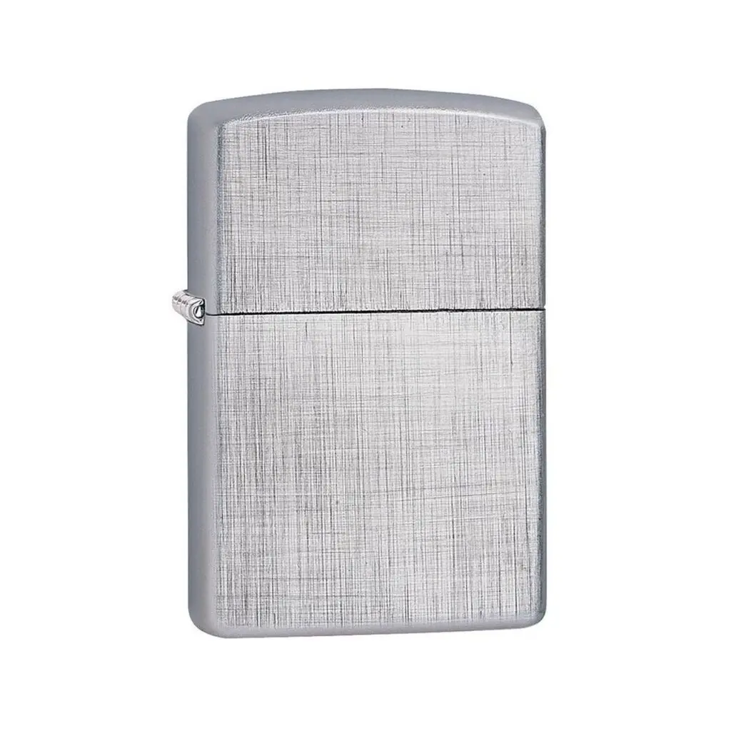 Zippo Upaljač Linen Weave, Srebrne boje