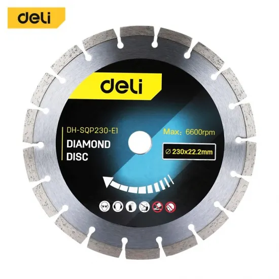 DELI Dijamantska segmentna rezna ploča 230mm EDH-SQP230-E1ID: EK000735663