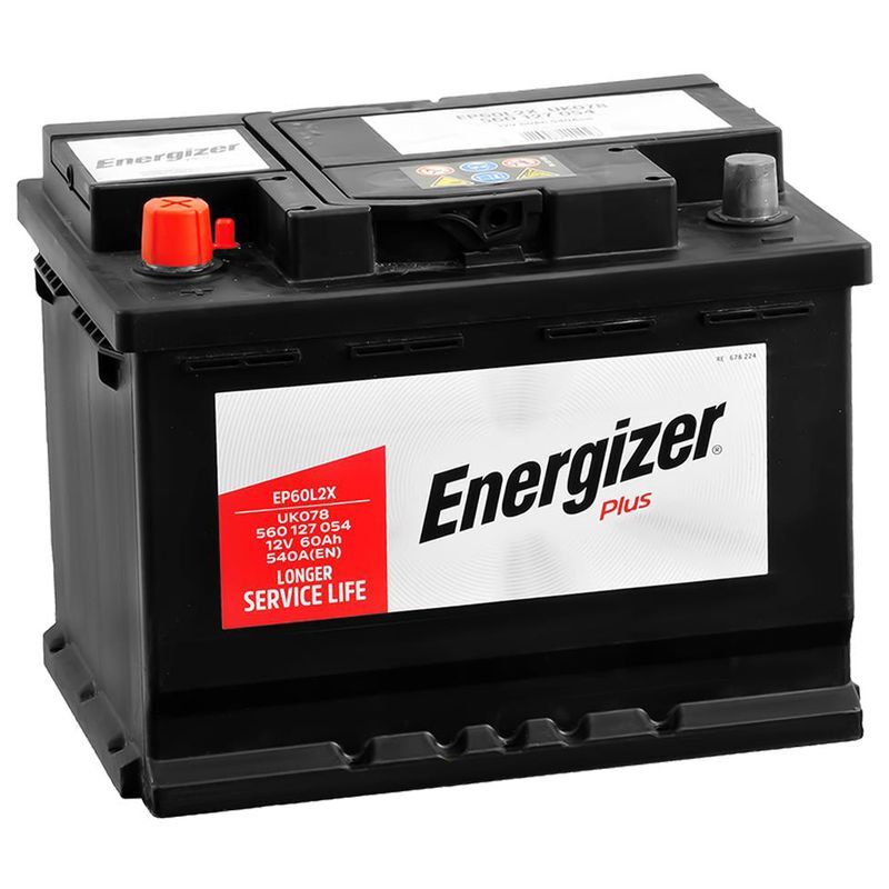Energizer Akumulator za automobile Plus 12 V 60 AhID: EK000752047