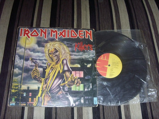 Iron Maiden – Killers LP Jugoton 1981. G/vg