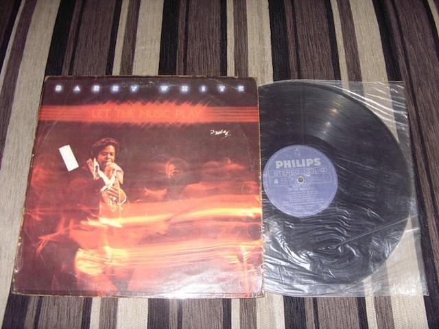 Barry White – Let The Music Play LP RTB 1976.