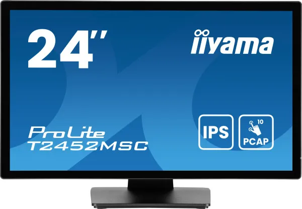 iiyama Monitor 23.8" Iiyama ProLite T2452MSC-B1AG IPS 1920x1080/60Hz/5ms/HDMI/DP/USB