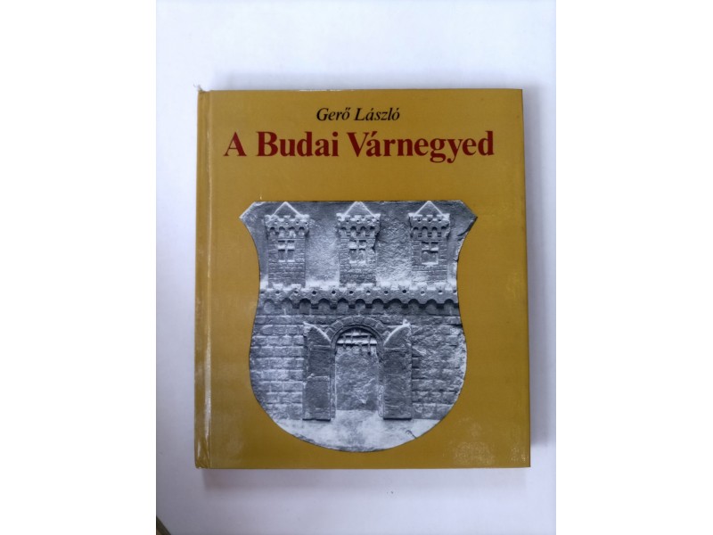 Knjiga na madjarskom jeziku- A Budai varnegyed