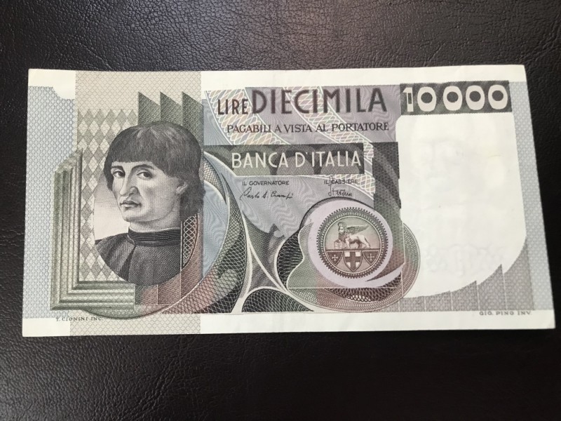 ITALIJA 10 000 LIRA.