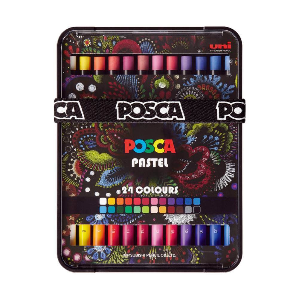 POSCA SET VOŠTANE PASTELE KP-100 1/24