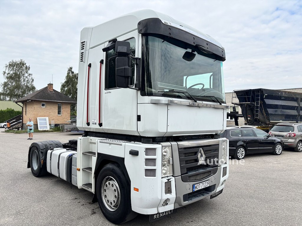Renault T480 tegljač + poluprikolica sa kliznom ceradom