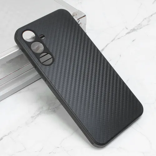 Futrola - maska Carbon fiber za Samsung S731B Galaxy S25 FE crna