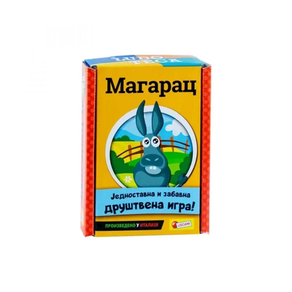 Lisciani Društvena Igra memorije Magarac 2 u 1