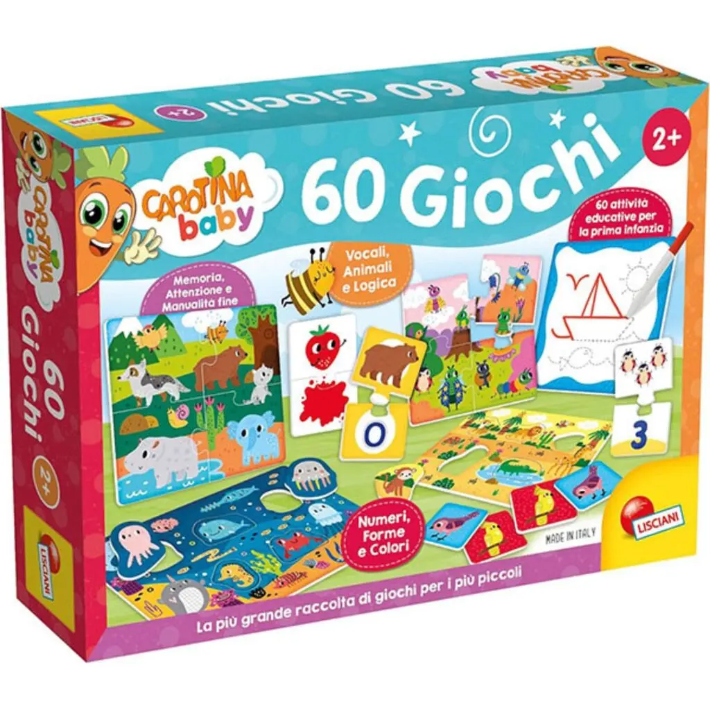 Lusciani Set edukativnih igara, 60 igara