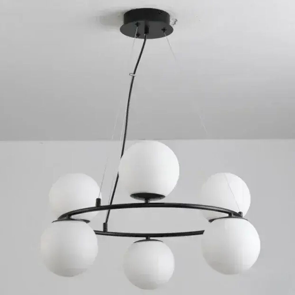 Visilica luster Tip grla: E27 Broj mesta: 6 Napojn: 220V Materijal