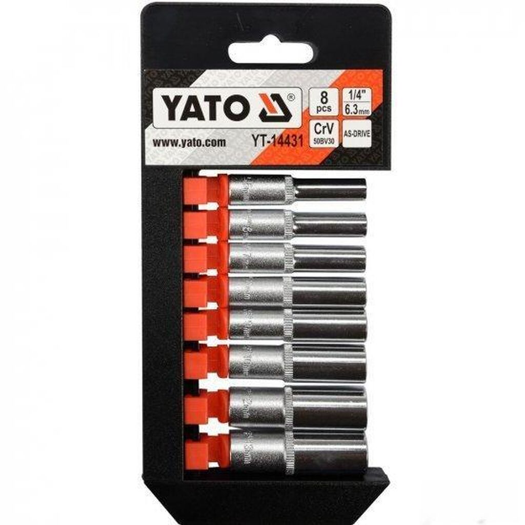 Gedore produženi – PROFI (5.5-13 mm, 8 kom, 1/4”) – CRV – YATO Cena