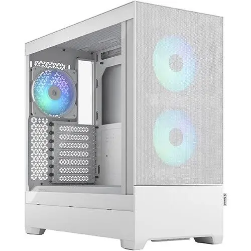 Fractal Design Kućište FD-C-POR1A-01, Pop Air RGB, Midi Tower, White TG Clear Tint
