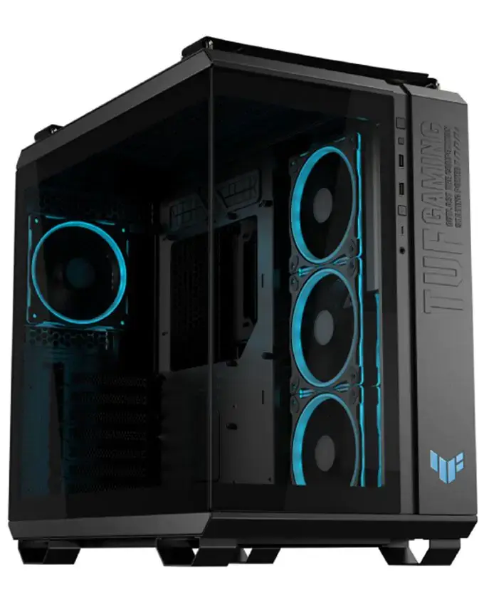 ASUS Gaming kućište GT502 HORIZON TG ARGB, Midi Tower, Bez napajanja, BLACK TUF