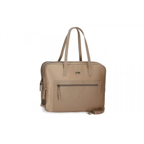 EL POTRO Torba za laptop krem