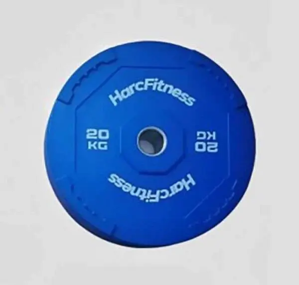 Harc Fitness Grip bumper teg, 20kg, Plavi