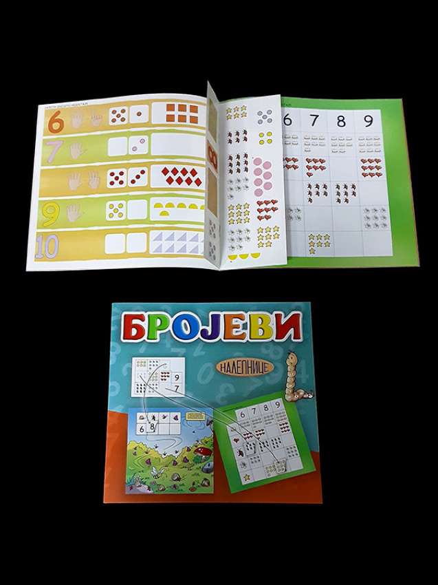 BROJEVI naučilica
Šifra: 2713 JM: KOM