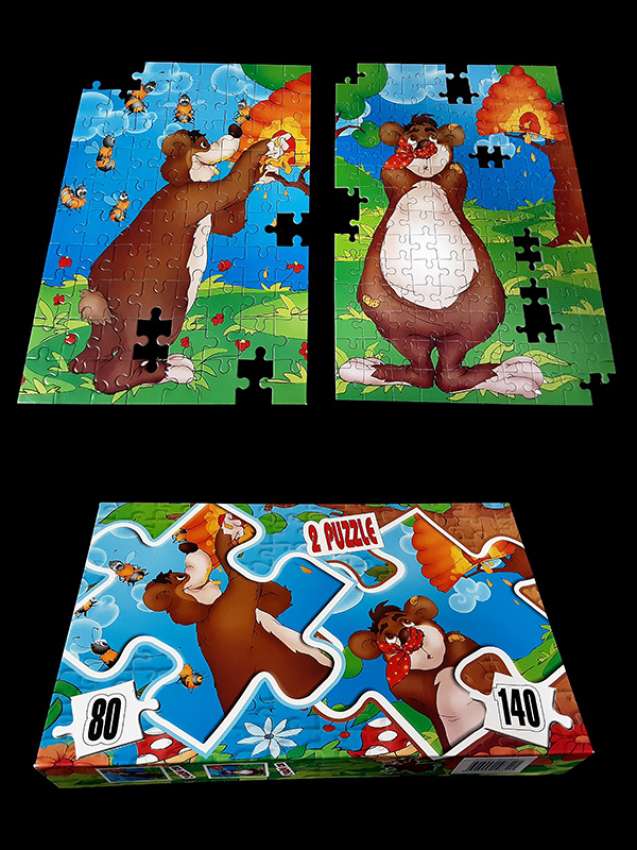 PUZZLE 80,100 Meda i pčele
Šifra: 1891 JM: kom