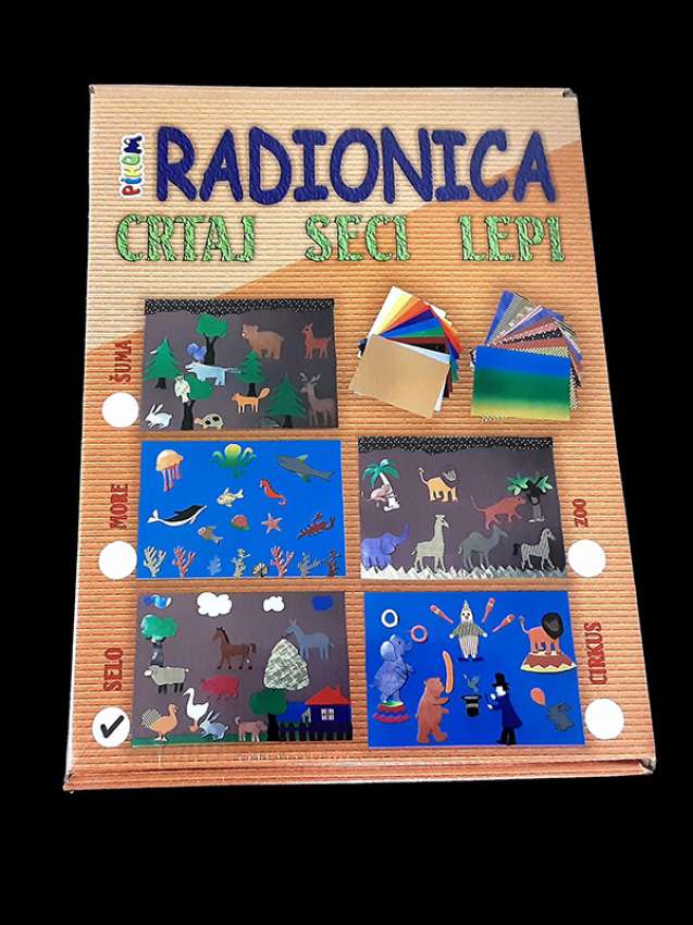 RADIONICE crtaj seci lepi SELO
Šifra: 1302 JM: KOM