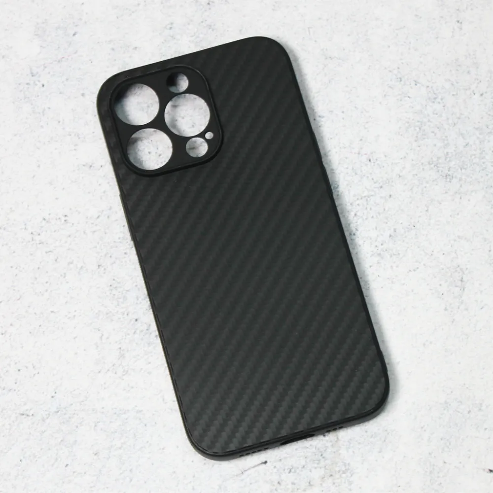 Maska Carbon fiber za iPhone 13 Pro 6.1 crna