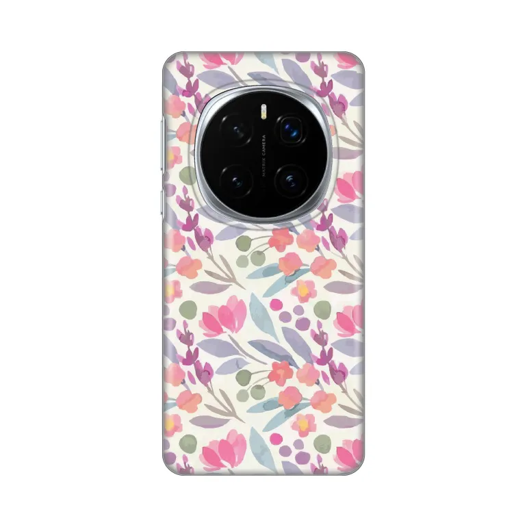 Maska Silikonska Print za Honor Magic 7 Pro Watercolor Flower